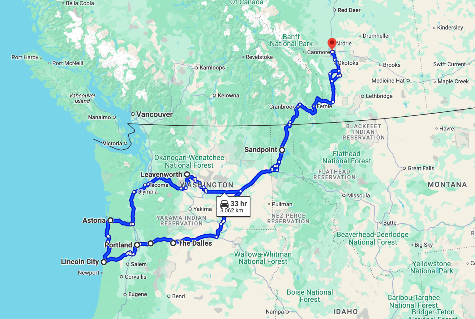 Pacific Northwest Itinerary: 14-Day Road Trip from Calgary